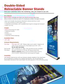 Sell Sheet Templates for Large Format Printing | Free 4over Large ...